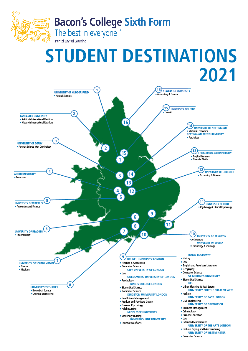 Bacon's College Sixth Form is is successful, ambitious, supportive and ...